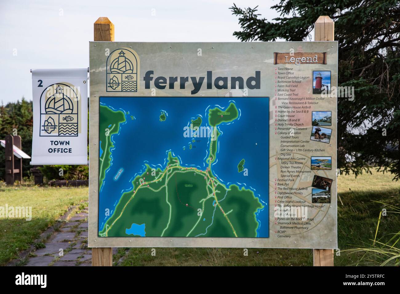 Newfoundland map hi-res stock photography and images - Alamy