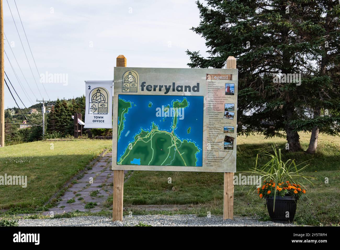 Newfoundland map hi-res stock photography and images - Alamy