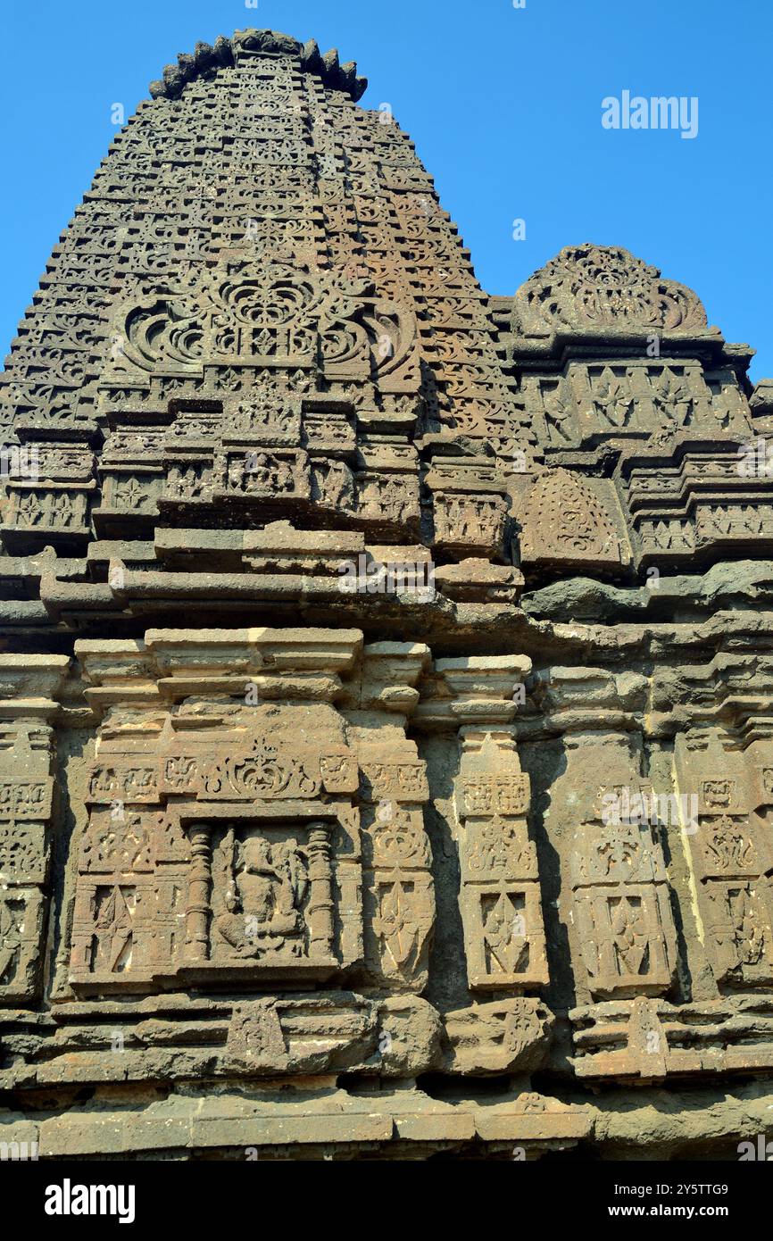 Partial view of Gondeshwar Temple, Sinnar, near Nashik, Maharashtra ...