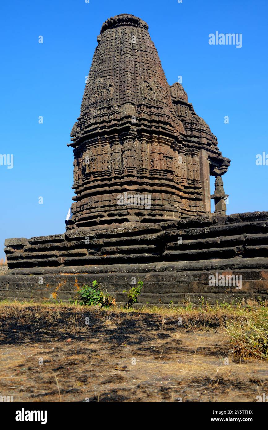 Partial view of Gondeshwar Temple, Sinnar, near Nashik, Maharashtra ...