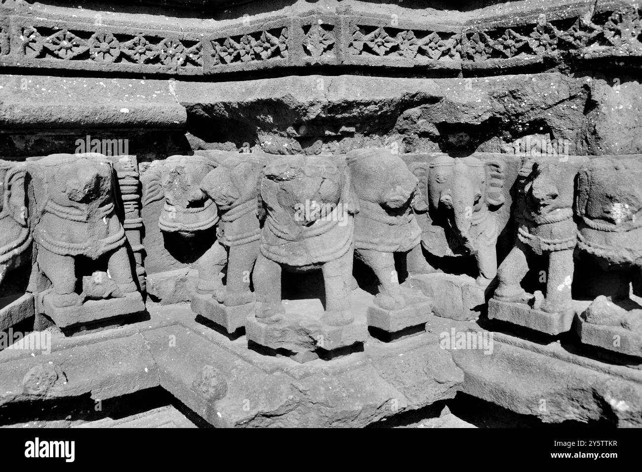 Partial view of Gondeshwar Temple, Sinnar, near Nashik, Maharashtra ...