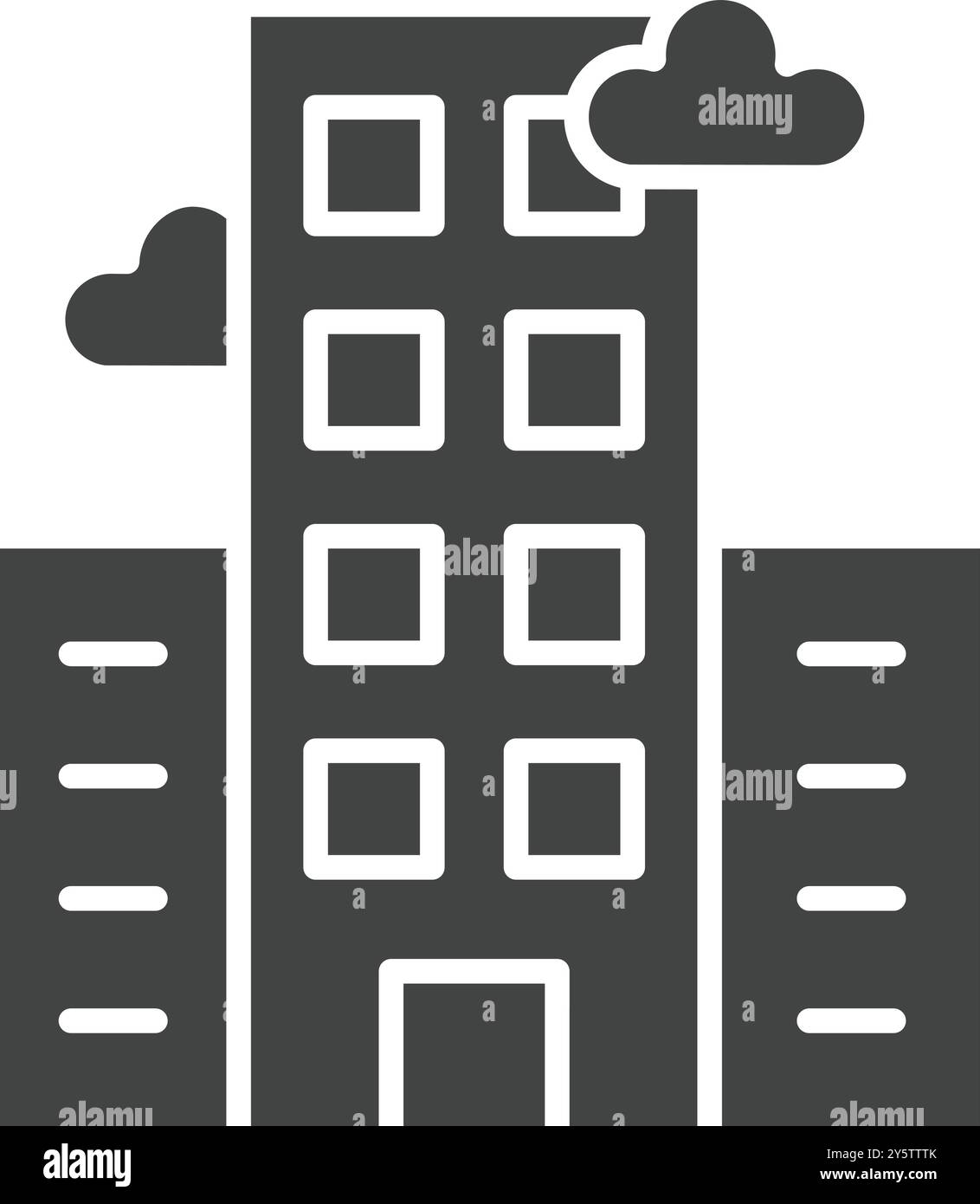 Skyscraper icon vector image. Suitable for mobile application web ...