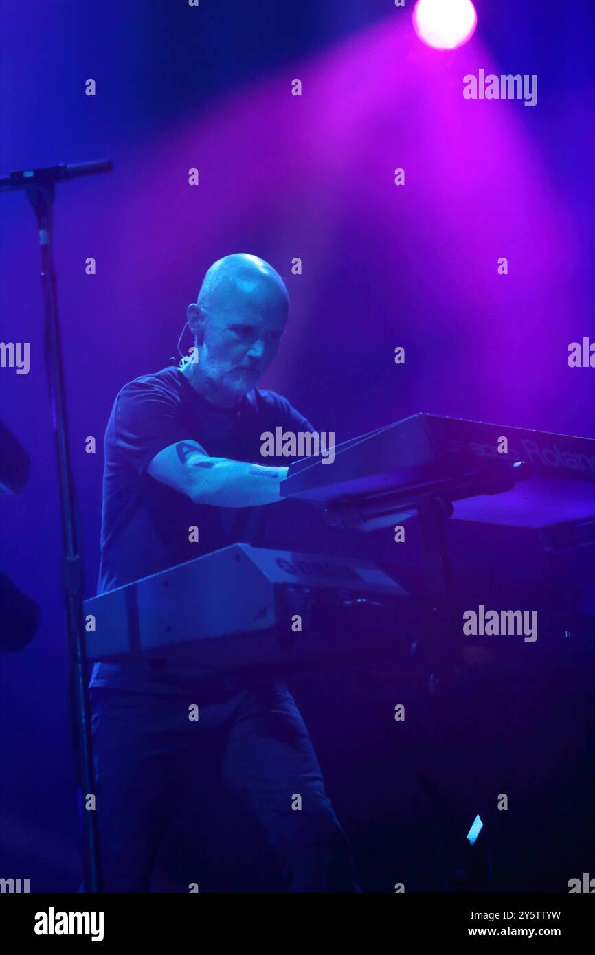 Richard Melville Hall alias Moby bei einem Konzert im Velodrom in ...