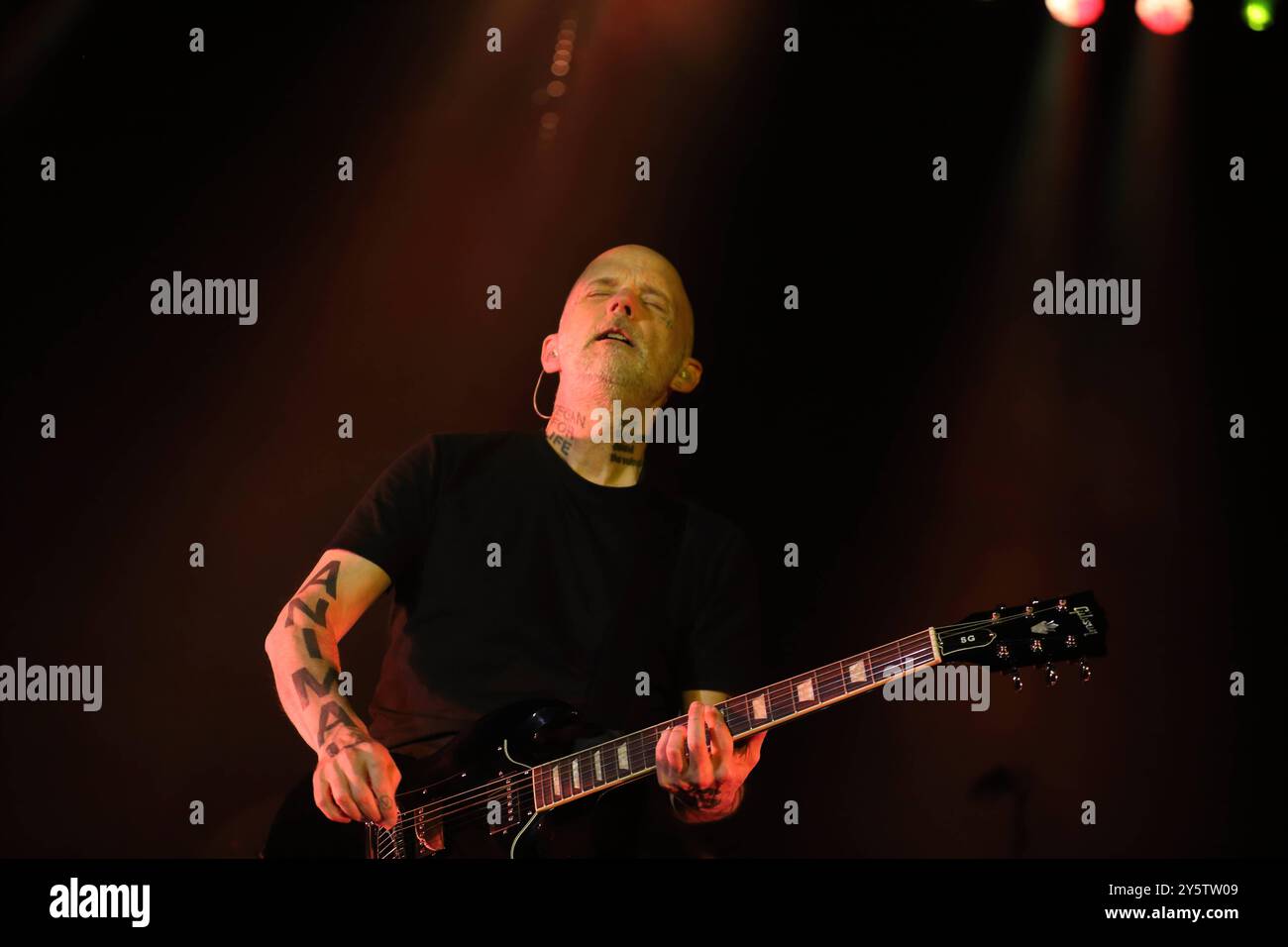 Richard Melville Hall alias Moby bei einem Konzert im Velodrom in ...