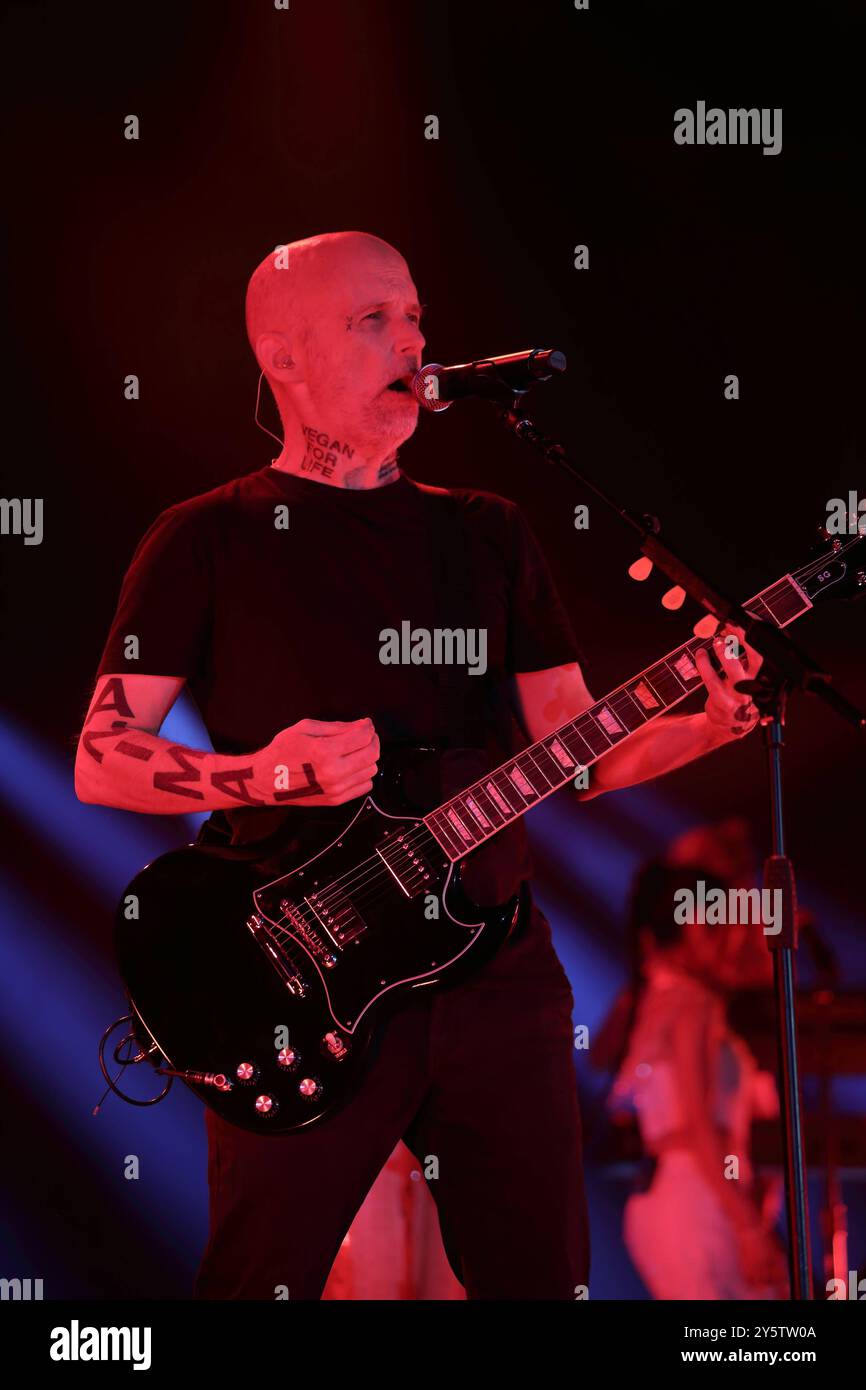 Richard Melville Hall alias Moby bei einem Konzert im Velodrom in ...