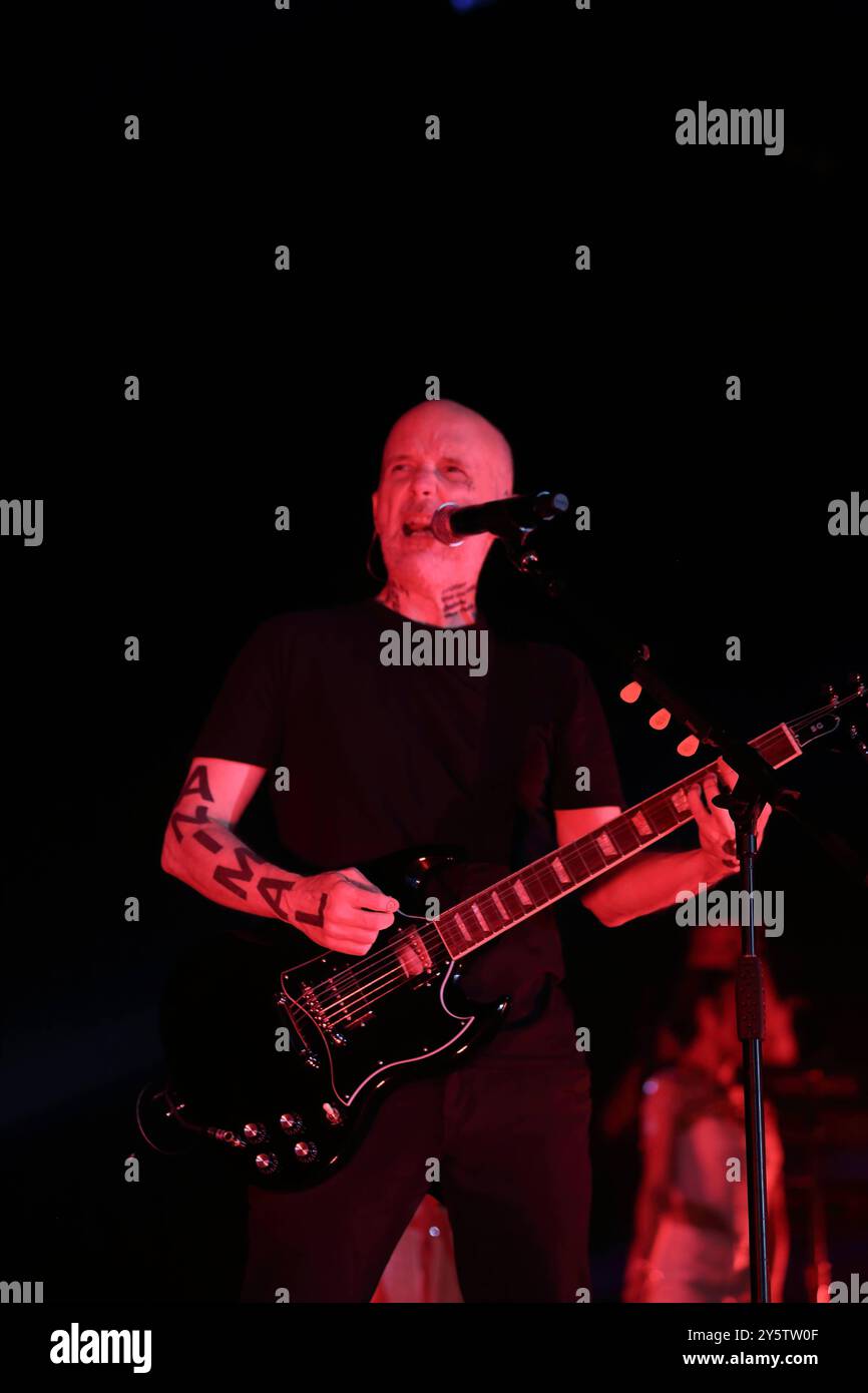 Richard Melville Hall alias Moby bei einem Konzert im Velodrom in ...
