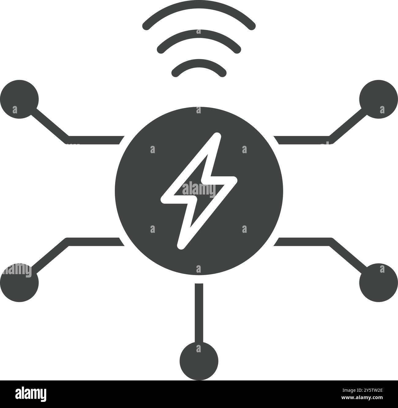 Smart Energy icon vector image. Suitable for mobile application web ...