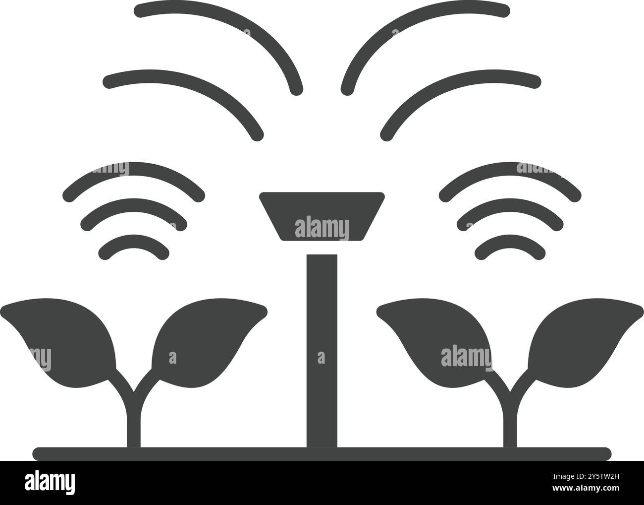 Smart Farm icon vector image. Suitable for mobile application web application and print media ...