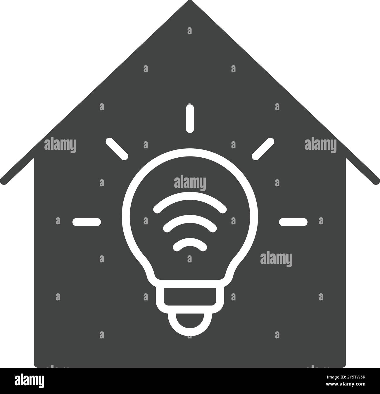 Smart Lighting icon vector image. Suitable for mobile application web ...