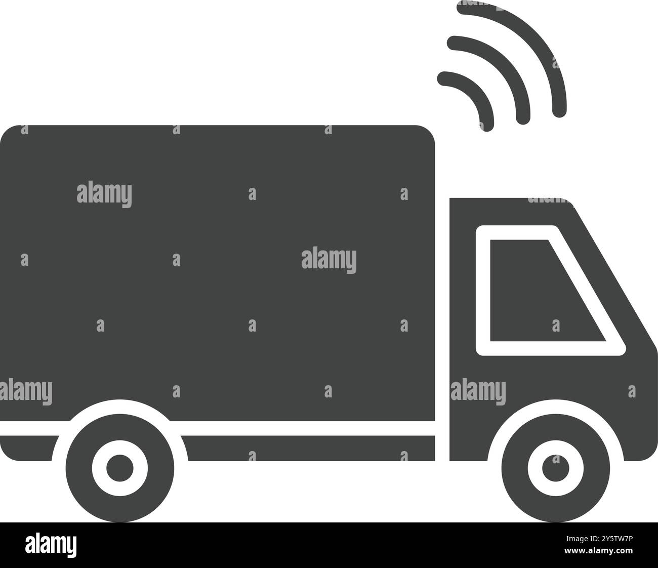 Smart Logistic icon vector image. Suitable for mobile application web application and print ...