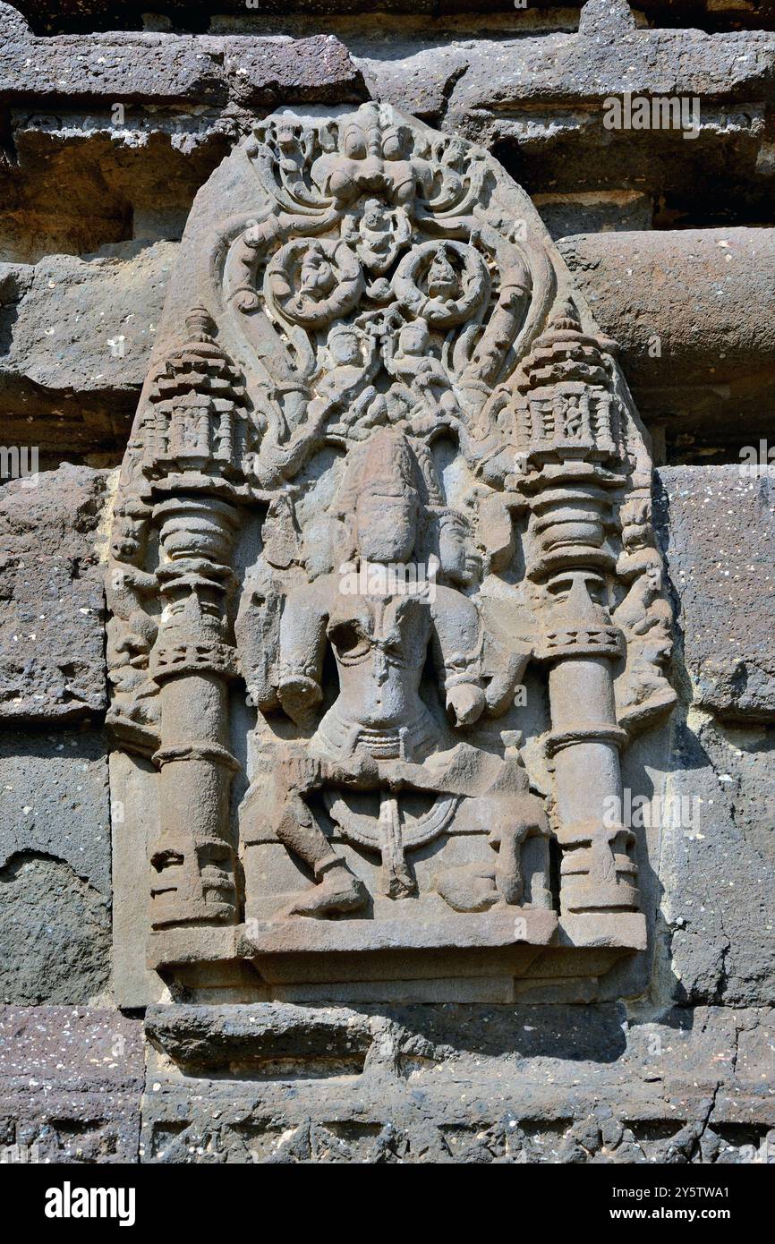 Partial view of Gondeshwar Temple, Sinnar, near Nashik, Maharashtra ...