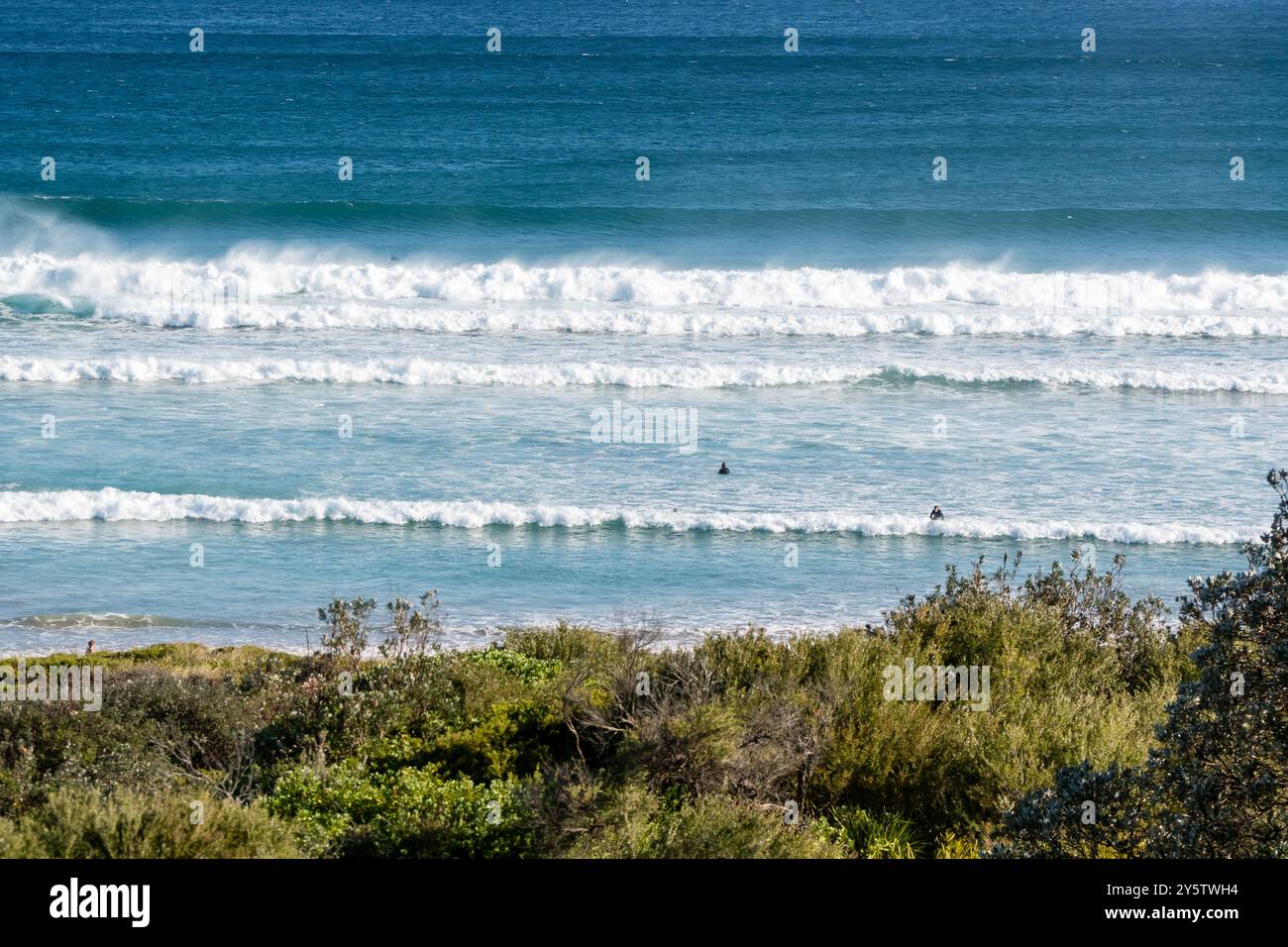 people surfing, Cave Beach, NSW, Australia Stock Photo - Alamy
