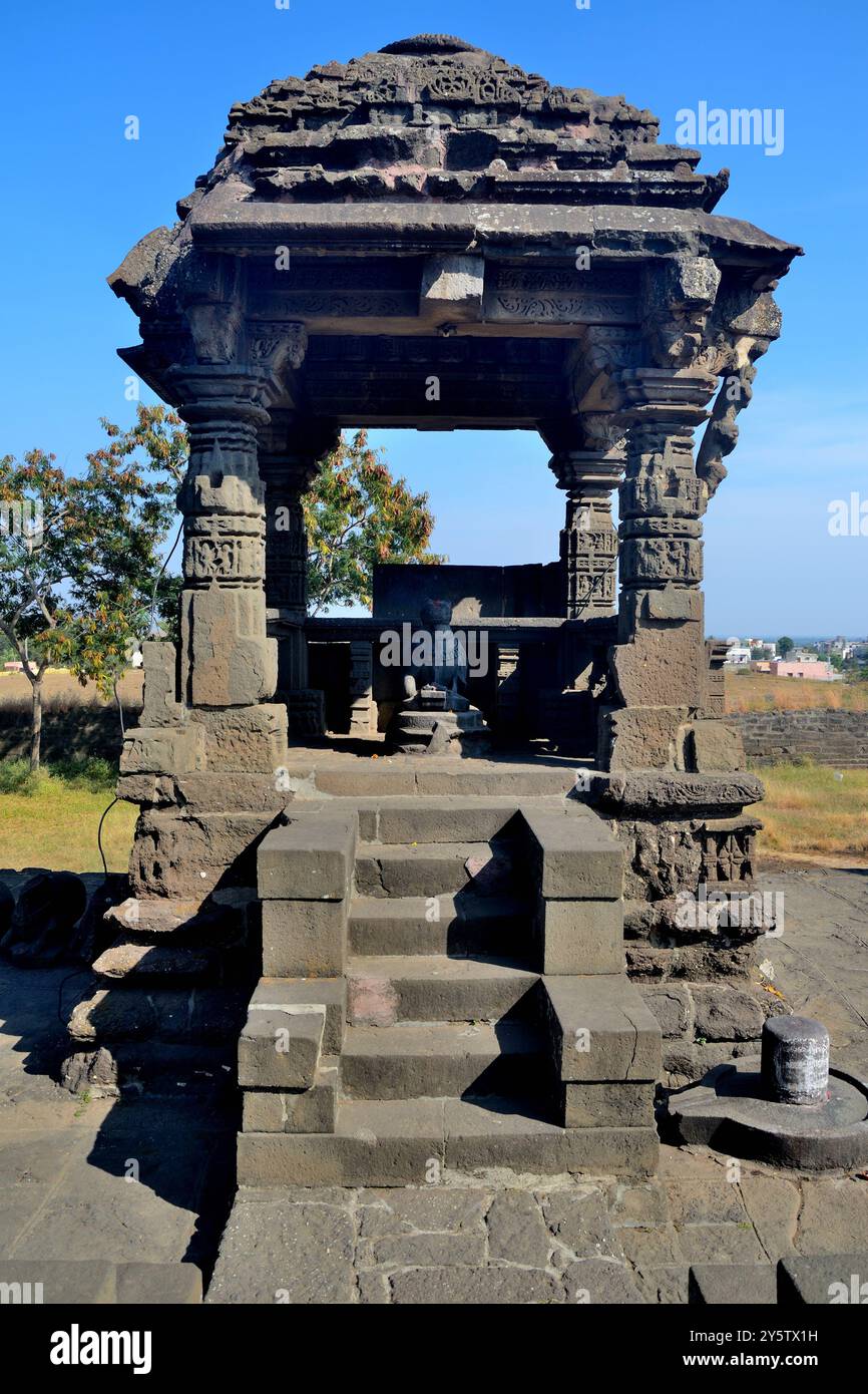 Partial view of Gondeshwar Temple, Sinnar, near Nashik, Maharashtra ...