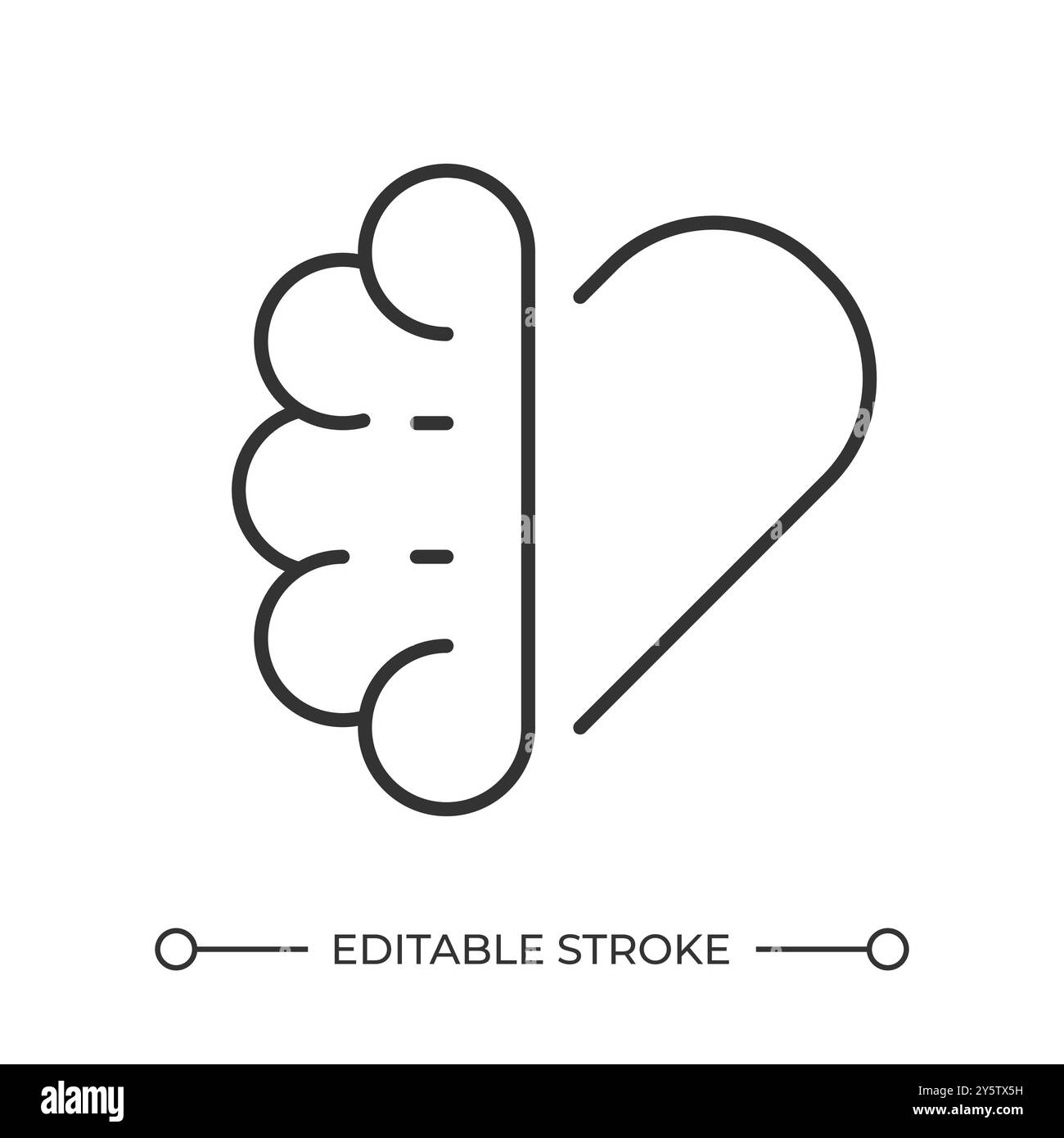 Emotional intelligence linear icon Stock Vector Image & Art - Alamy