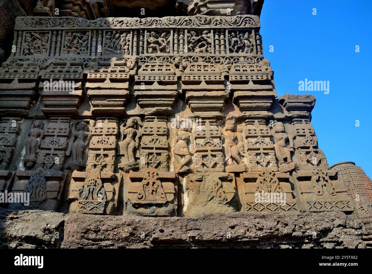 Partial view of Gondeshwar Temple, Sinnar, near Nashik, Maharashtra ...