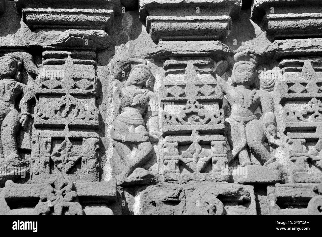 Partial view of Gondeshwar Temple, Sinnar, near Nashik, Maharashtra ...