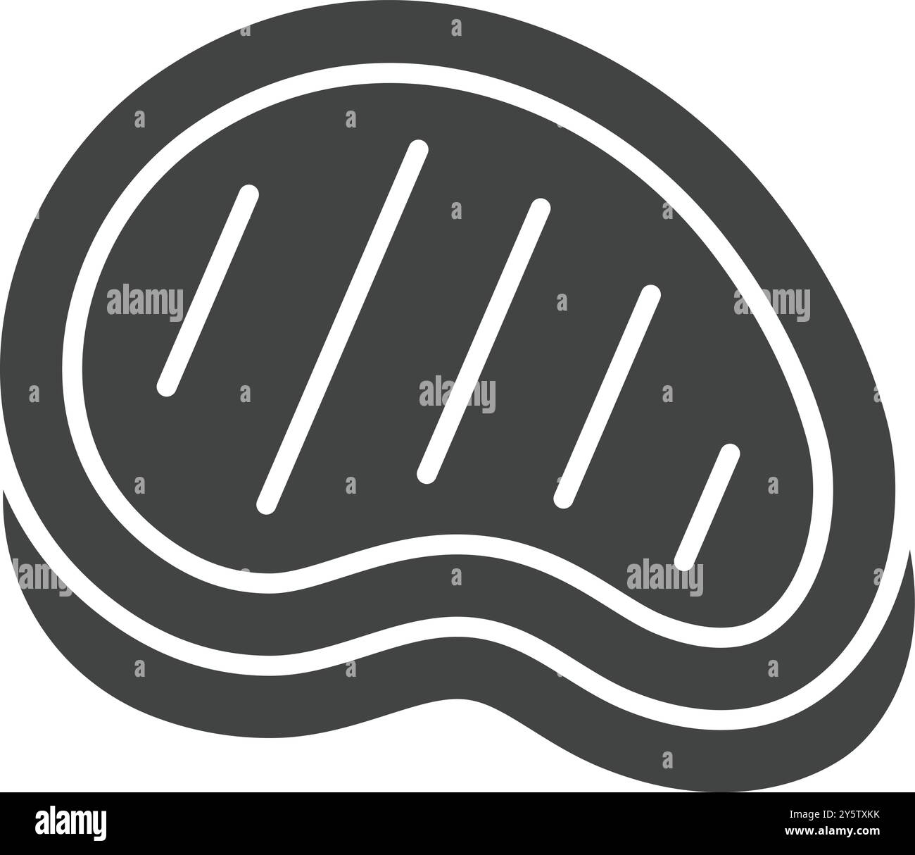 Steak icon vector image. Suitable for mobile application web ...