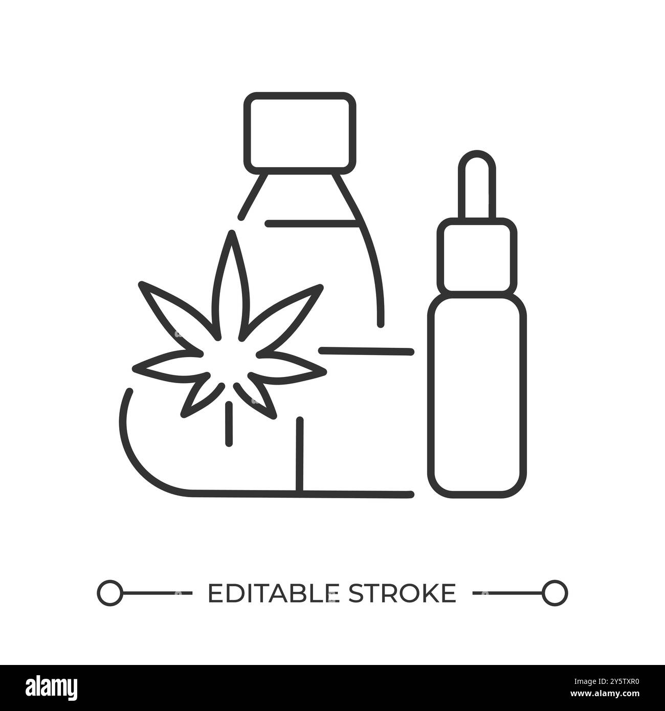 Cannabis products medical Cut Out Stock Images & Pictures - Alamy