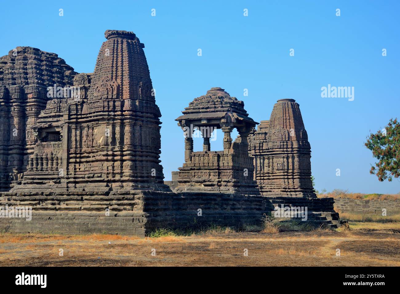 Partial view of Gondeshwar Temple, Sinnar, near Nashik, Maharashtra ...