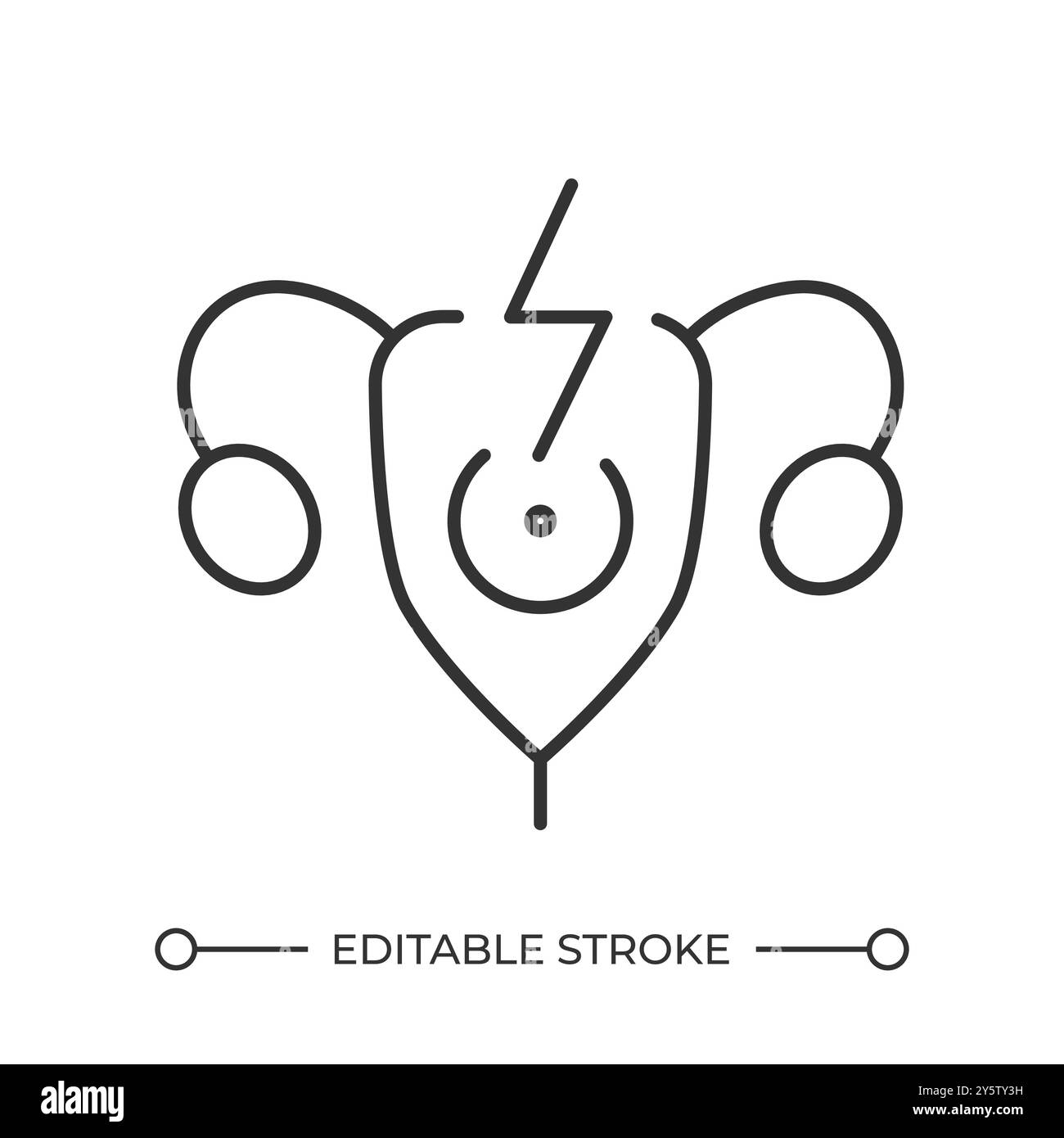 Menstrual pain Black and White Stock Photos & Images - Alamy