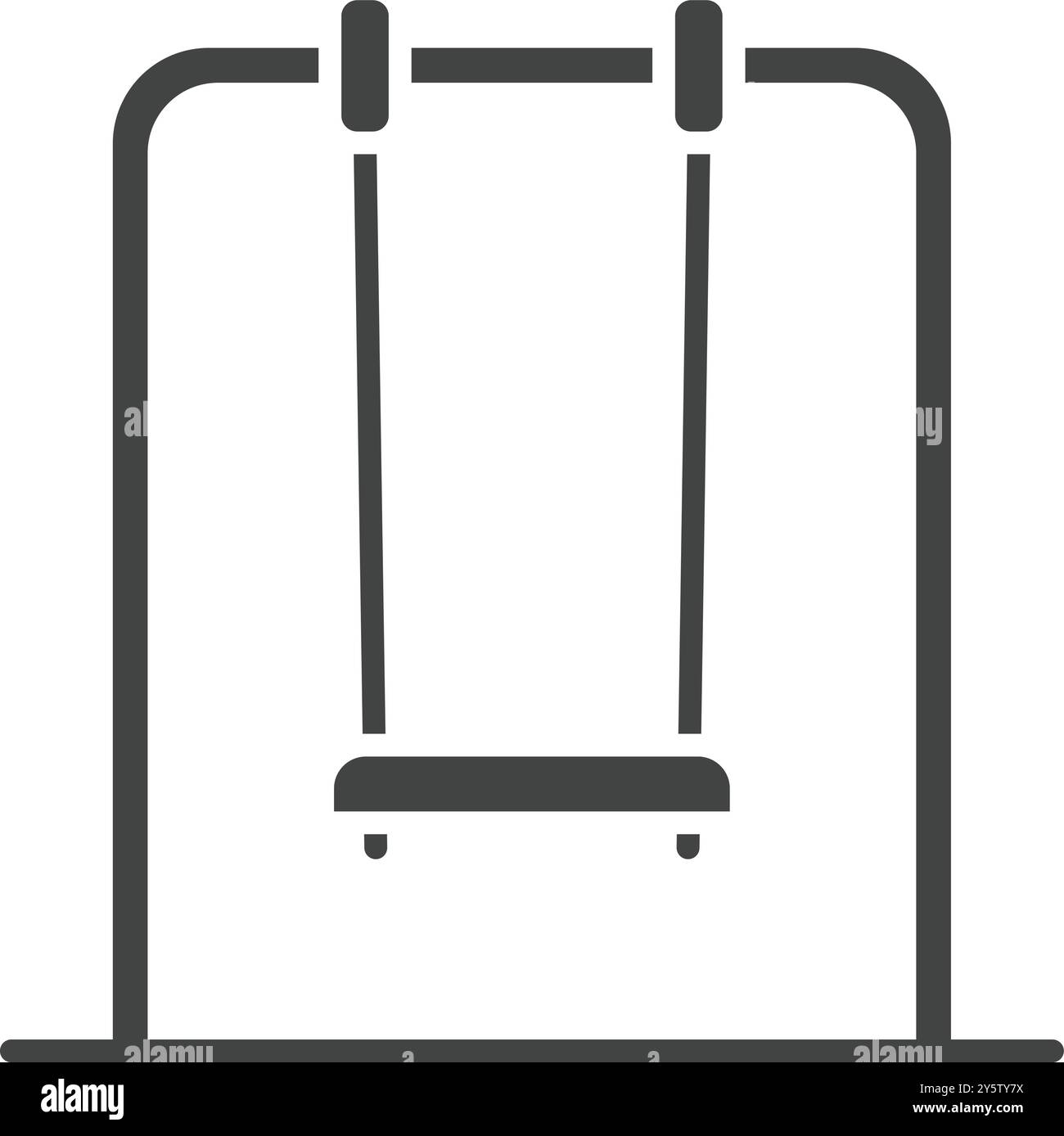 Swing icon vector image. Suitable for mobile application web ...