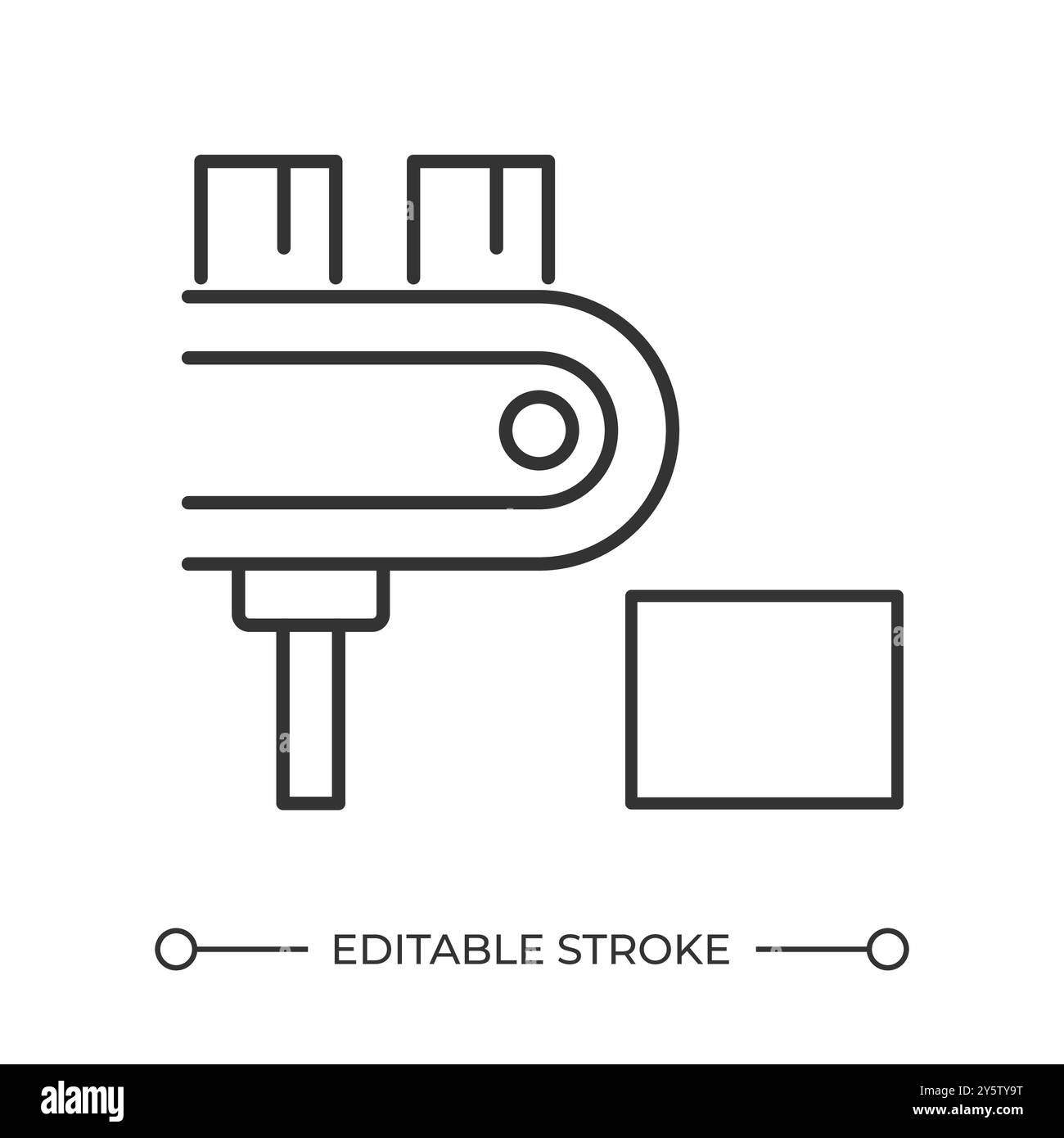 Automation production line Black and White Stock Photos & Images - Alamy