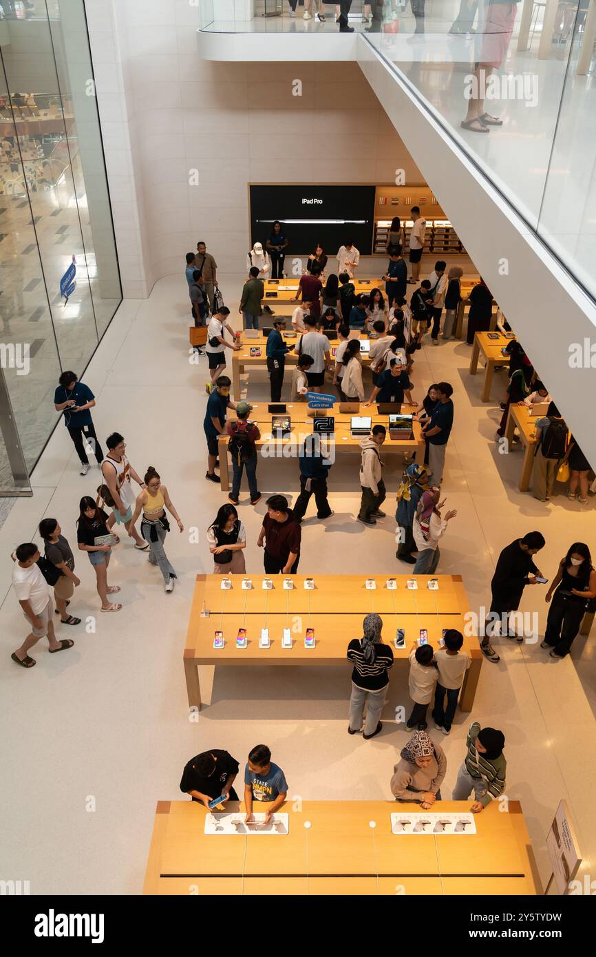 KL, Malaysia- September 1, 2024 : People can seen exploring around ...