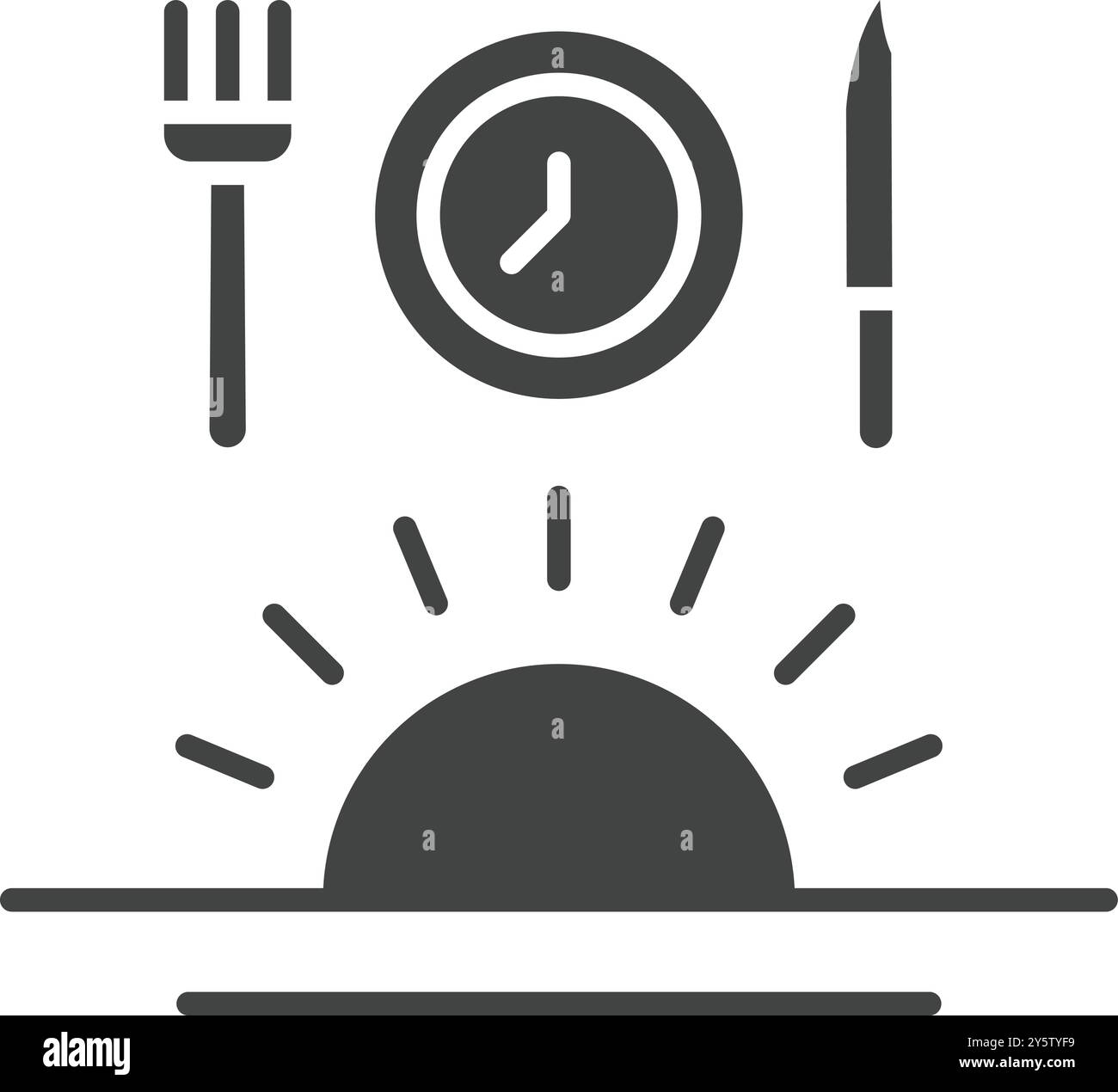 Sunset icon vector image. Suitable for mobile application web ...