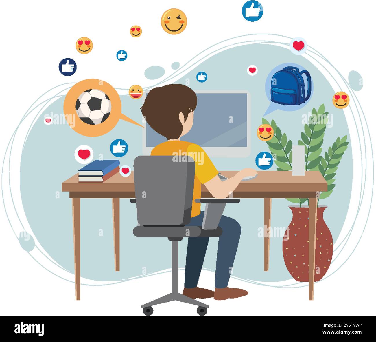 Modern educational environment Cut Out Stock Images & Pictures - Alamy