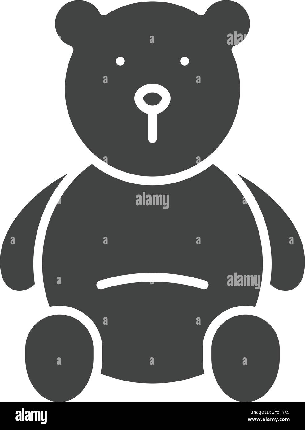 Teddy Bear icon vector image. Suitable for mobile application web ...