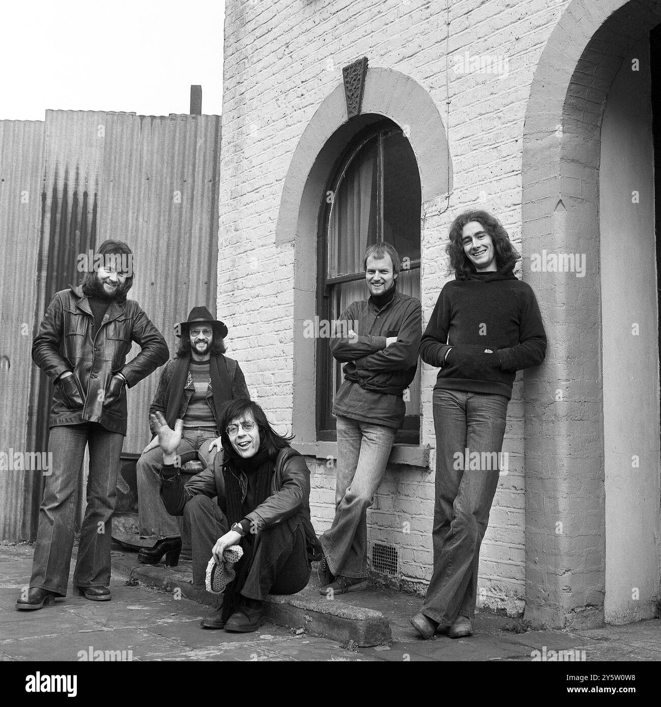 Manfred Mann's Earth Band in London 1976 Stock Photo - Alamy