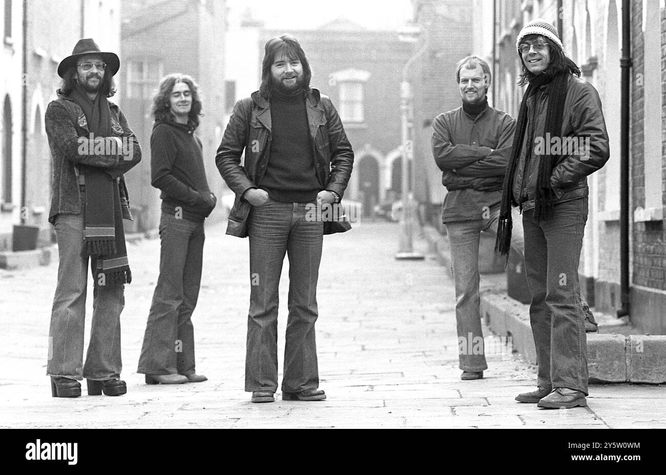 Manfred Mann's Earth Band in London 1976 Stock Photo - Alamy