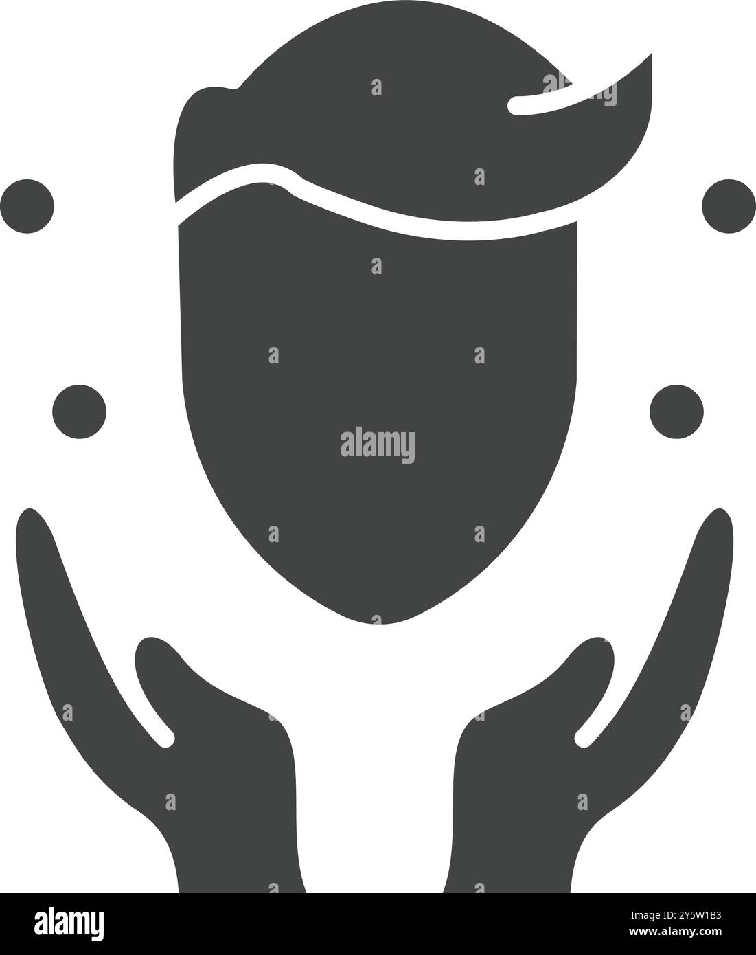 Skin care face wash concept Black and White Stock Photos & Images - Alamy