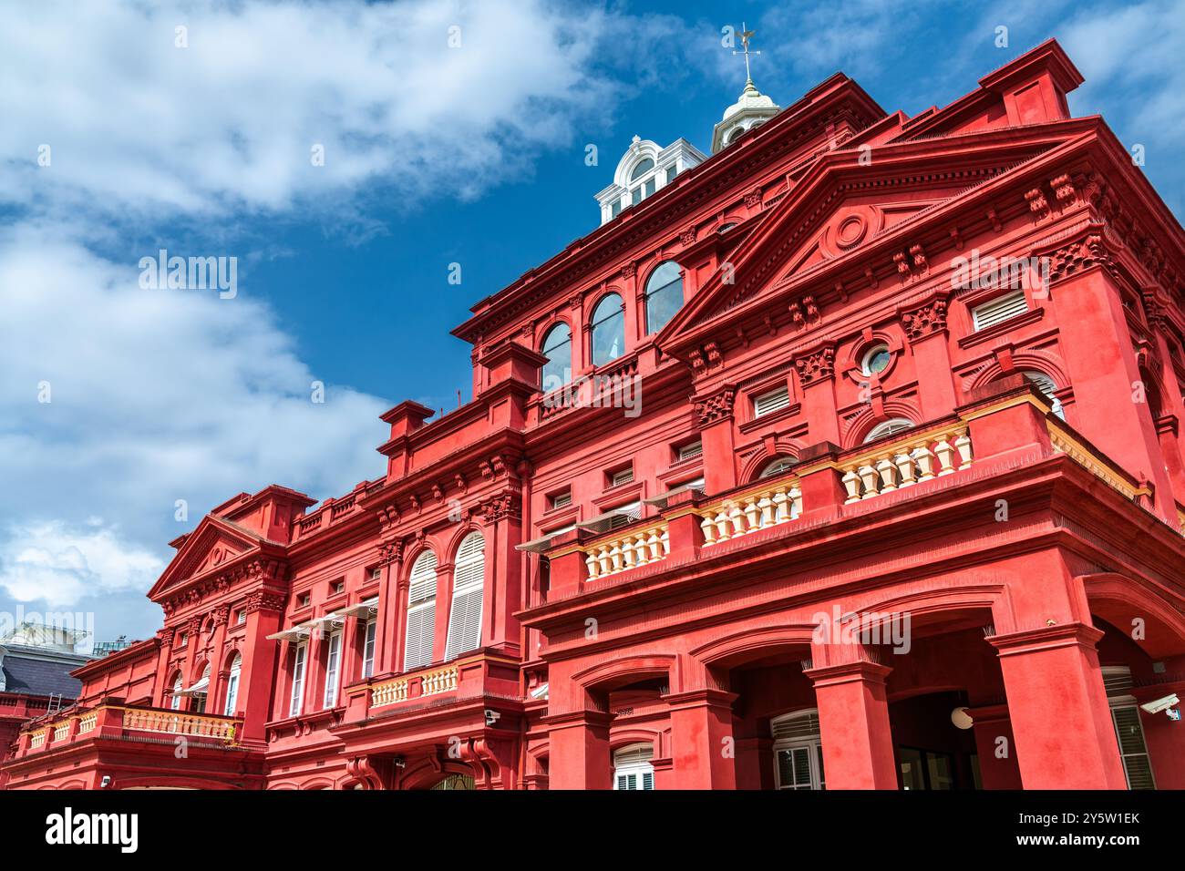 The Red House, the seat of Parliament of Trinidad and Tobago in Port of ...