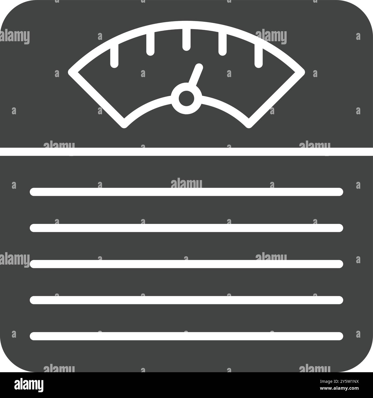 Weighing machine icon hi-res stock photography and images - Alamy