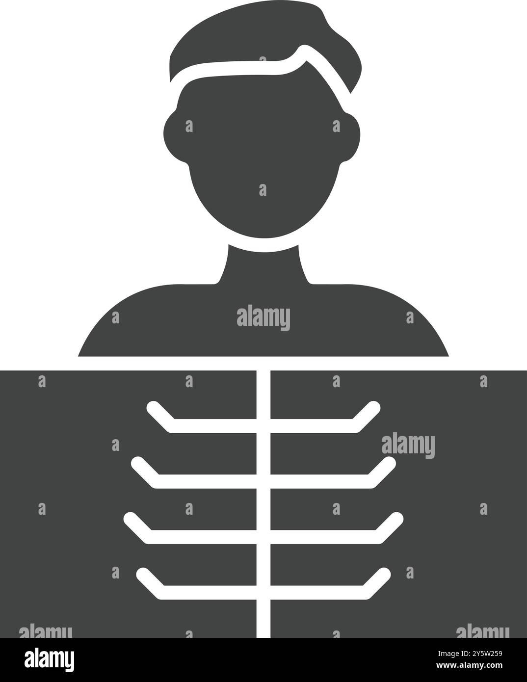 X Ray icon vector image Stock Vector Image & Art - Alamy