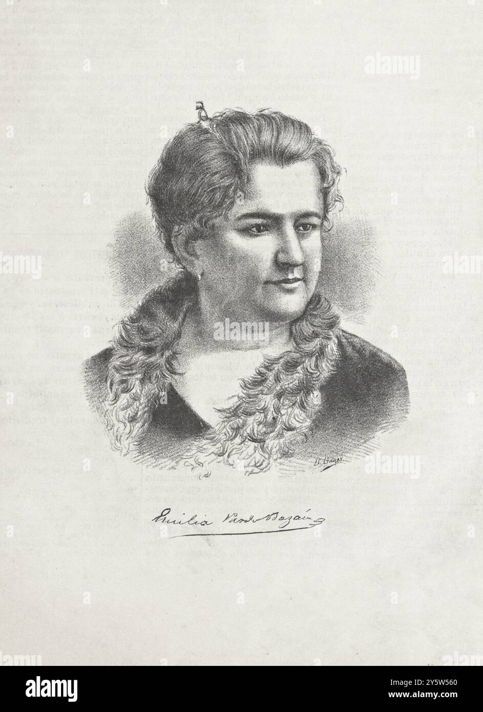 Countess of pardo bazan hi-res stock photography and images - Alamy