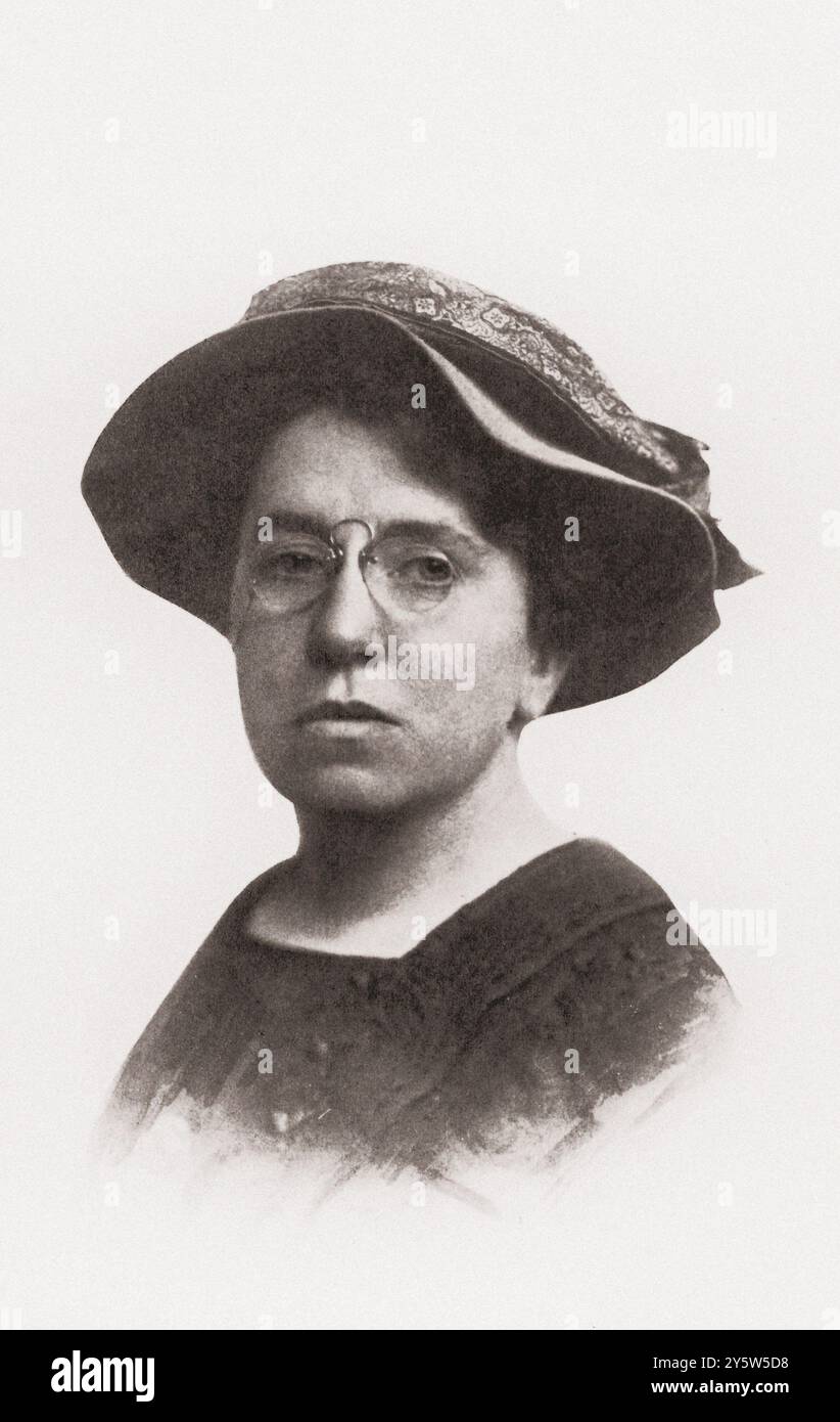 Portrait of emma goldman hi-res stock photography and images - Alamy