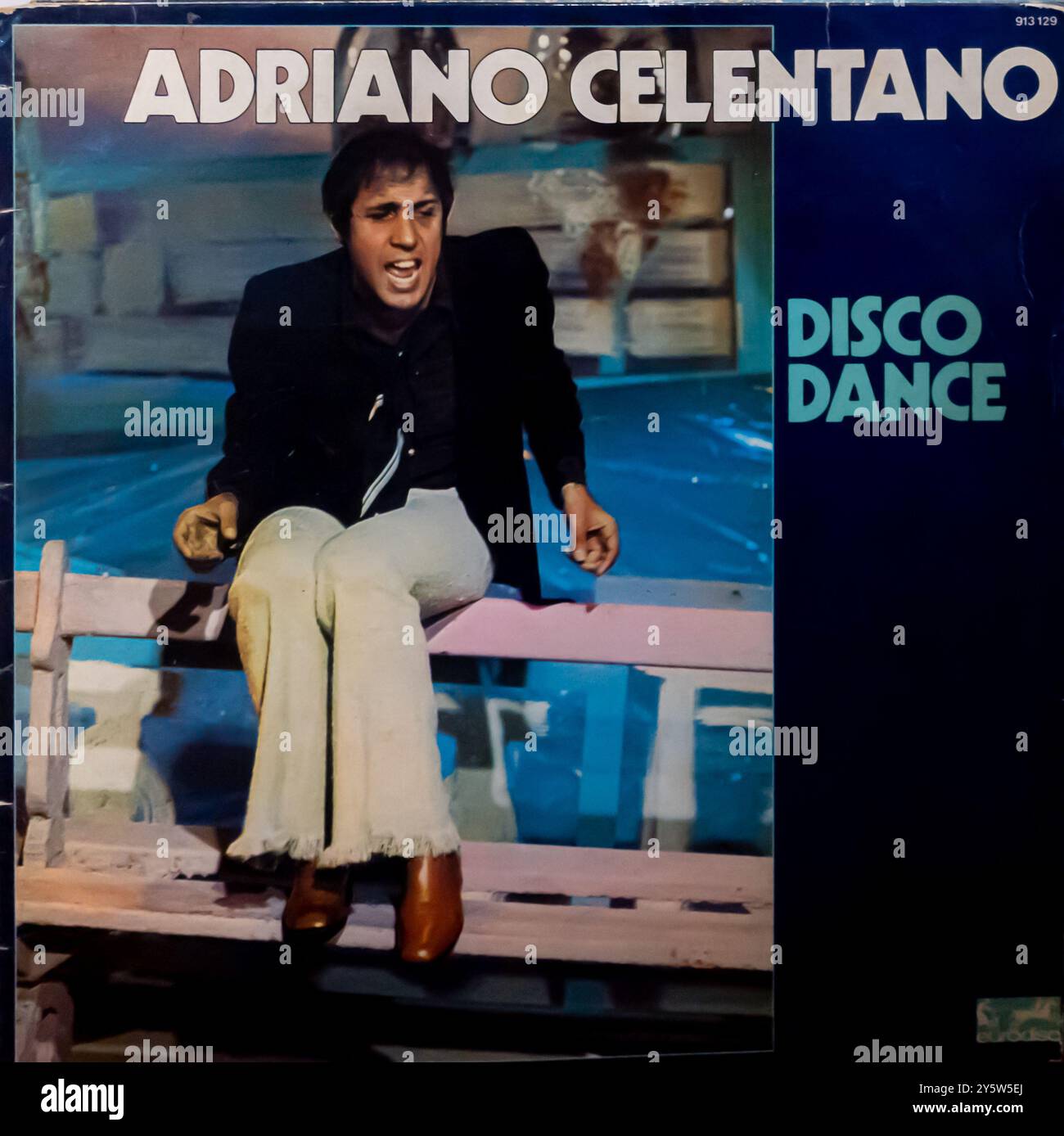 Adriano Celentano –Disco Dance - 1977 album cover Stock Photo - Alamy