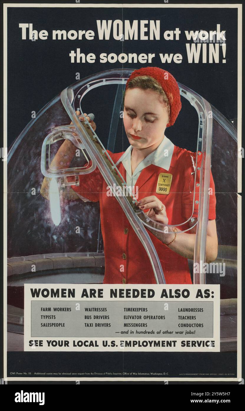 Wwii propaganda poster hi-res stock photography and images - Alamy