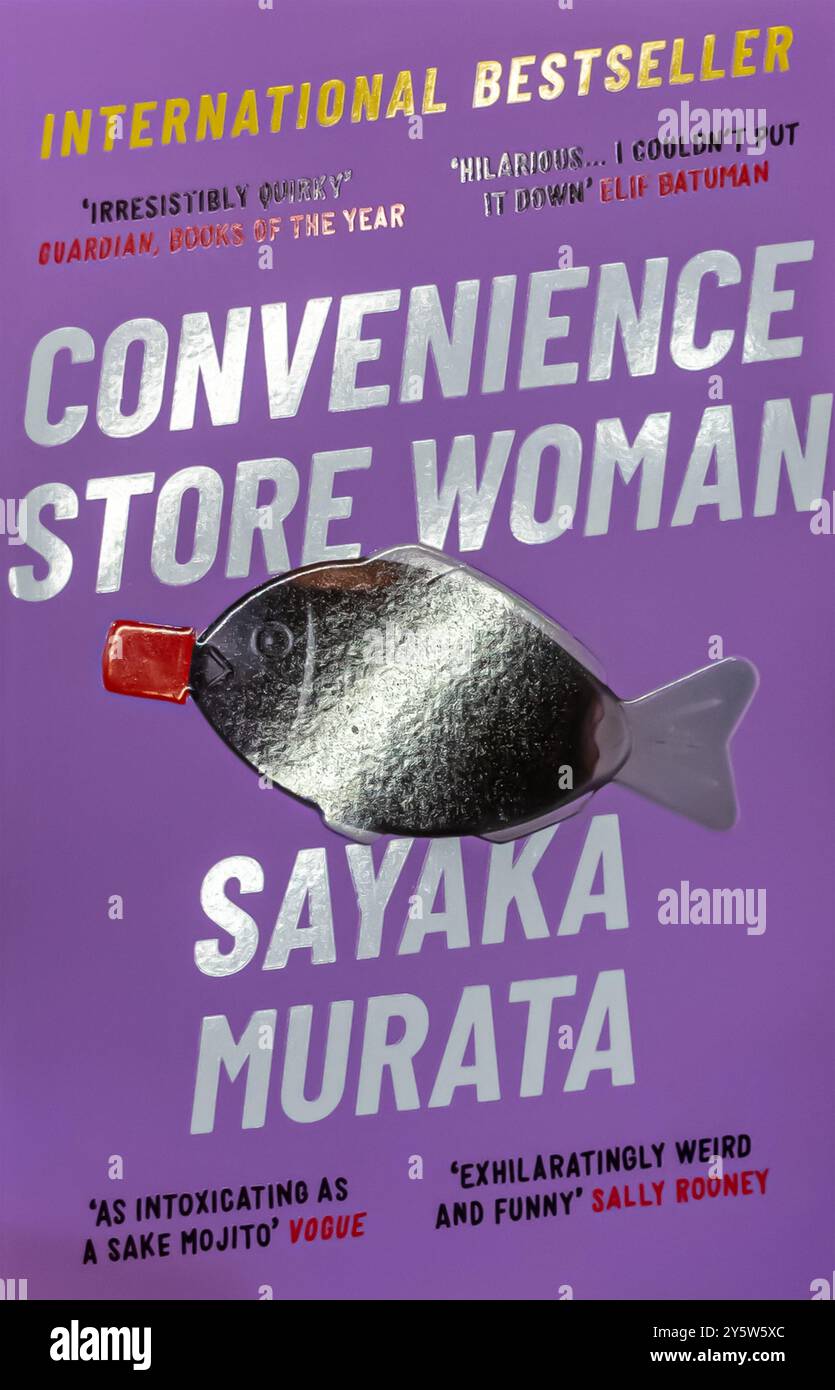 Convenience Store Woman Novel by Sayaka Murata 2016 Stock Photo - Alamy