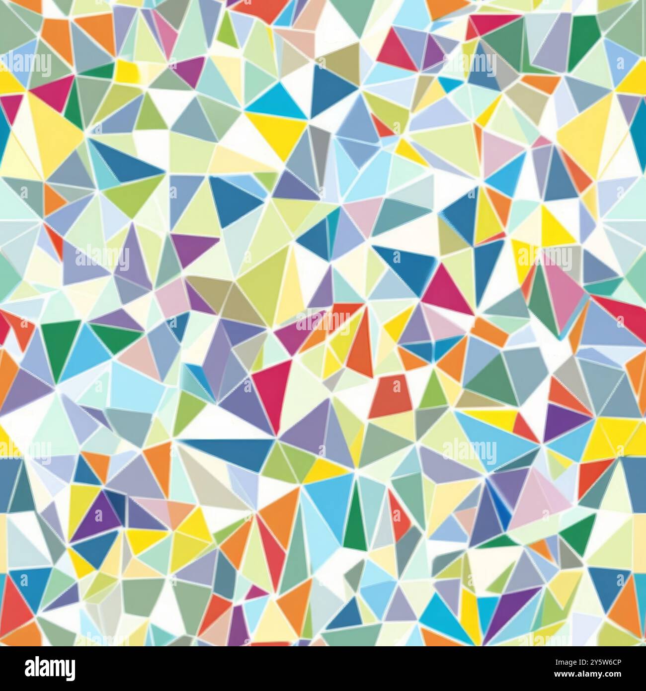 Elegant geometric mosaic design featuring soft pastel colors for a ...