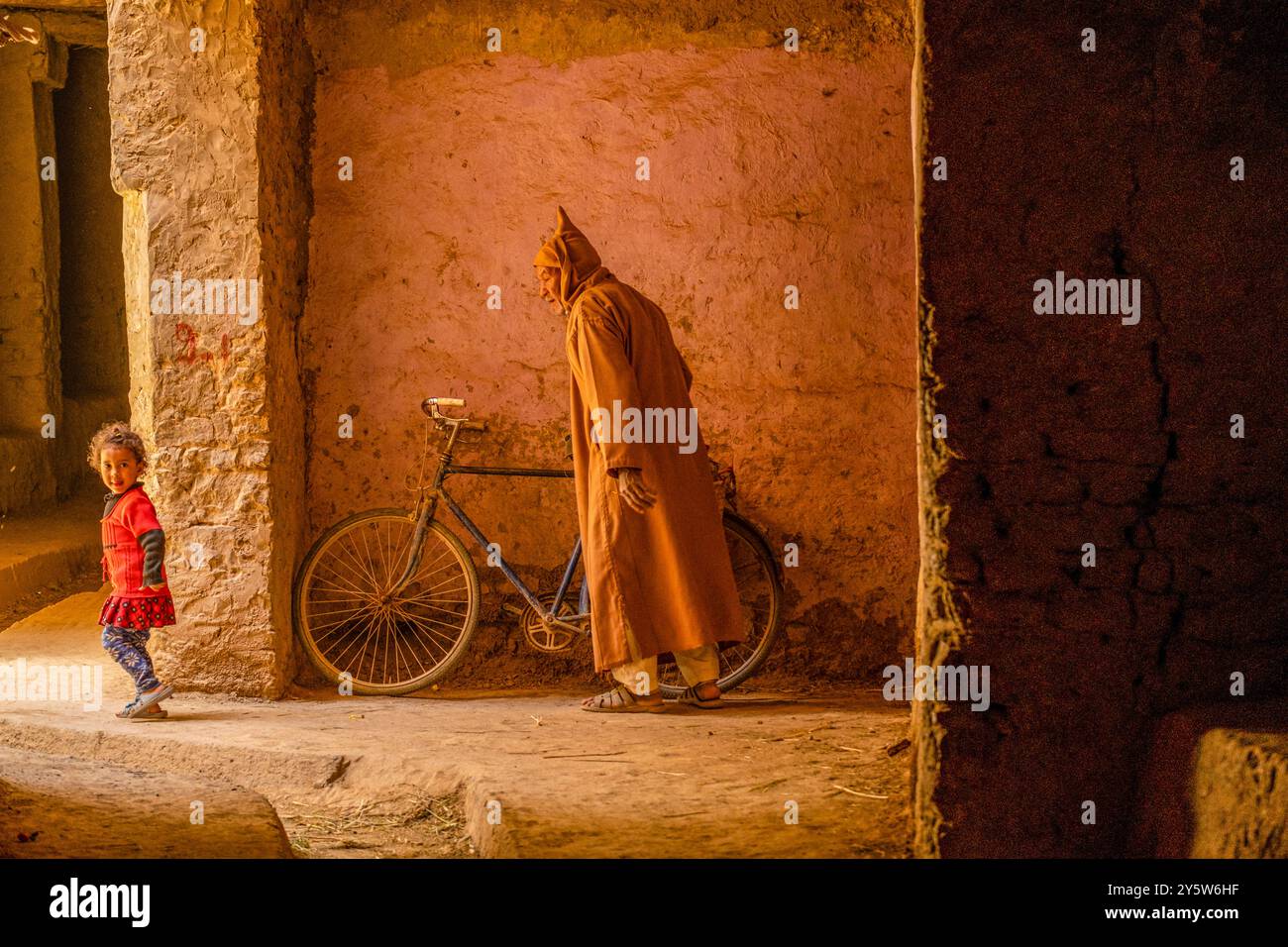 ksur Mezguida, Rissani, Tafilalet, Morocco, Africa Stock Photo - Alamy