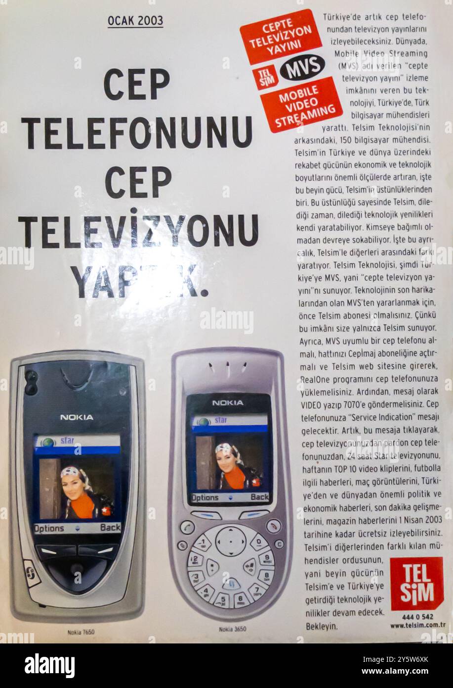 Nokia ad hi-res stock photography and images - Alamy