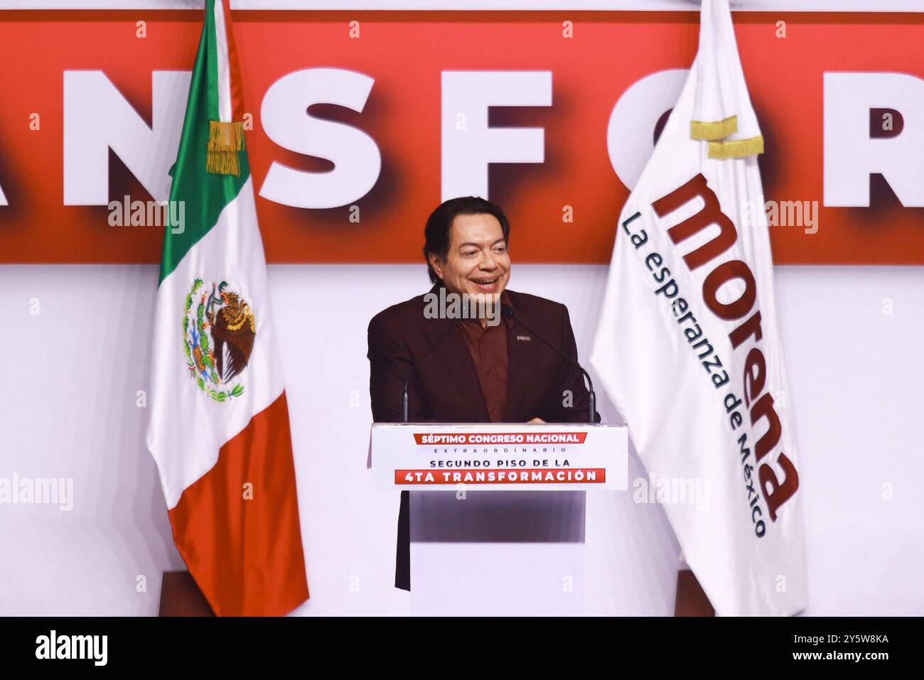 VII Extraordinary National Congress of MORENA National President of ...