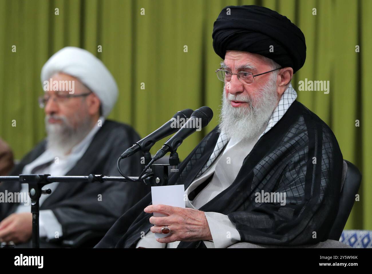 Tehran, Iran. 21st Sep, 2024. Iranian Supreme Leader Ayatollah ALI ...