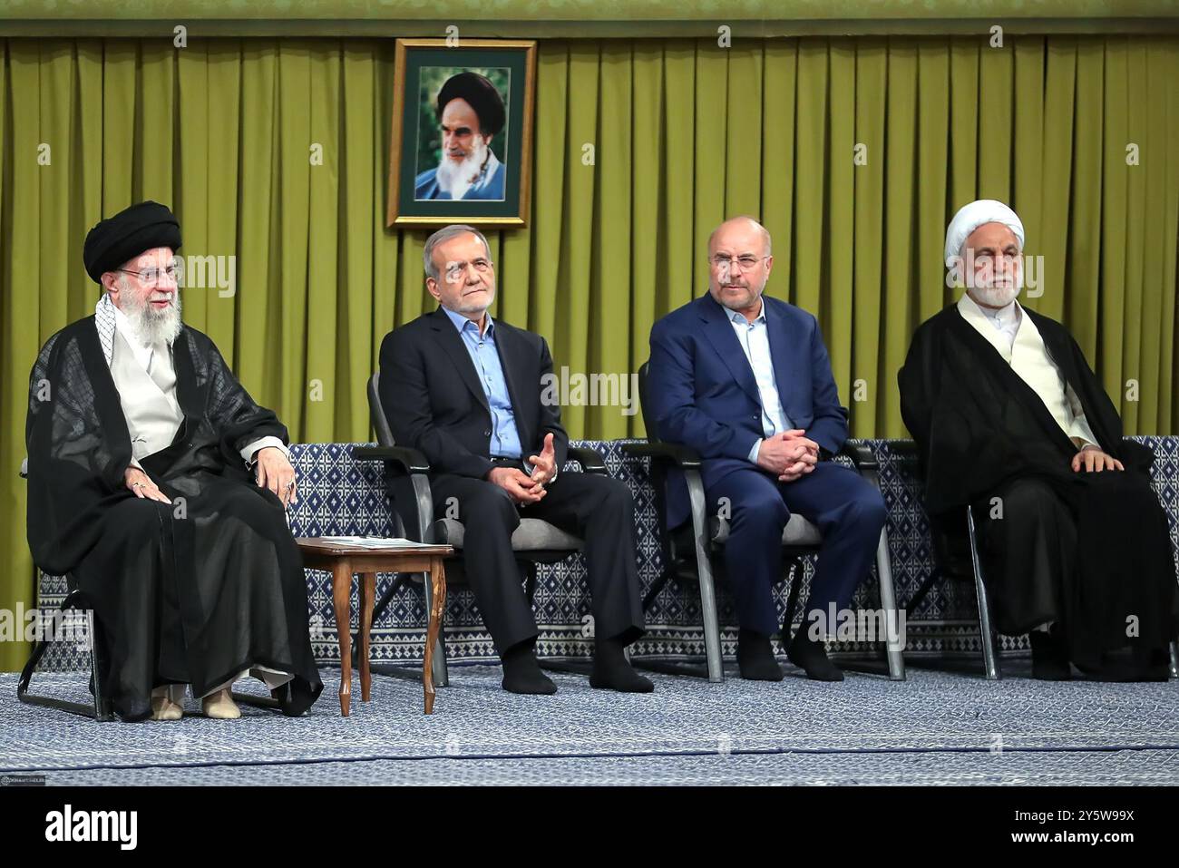 Tehran, Iran. 21st Sep, 2024. Iranian Supreme Leader Ayatollah ALI ...