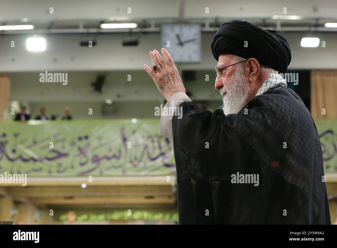 Tehran, Iran. 21st Sep, 2024. Iranian Supreme Leader Ayatollah ALI ...