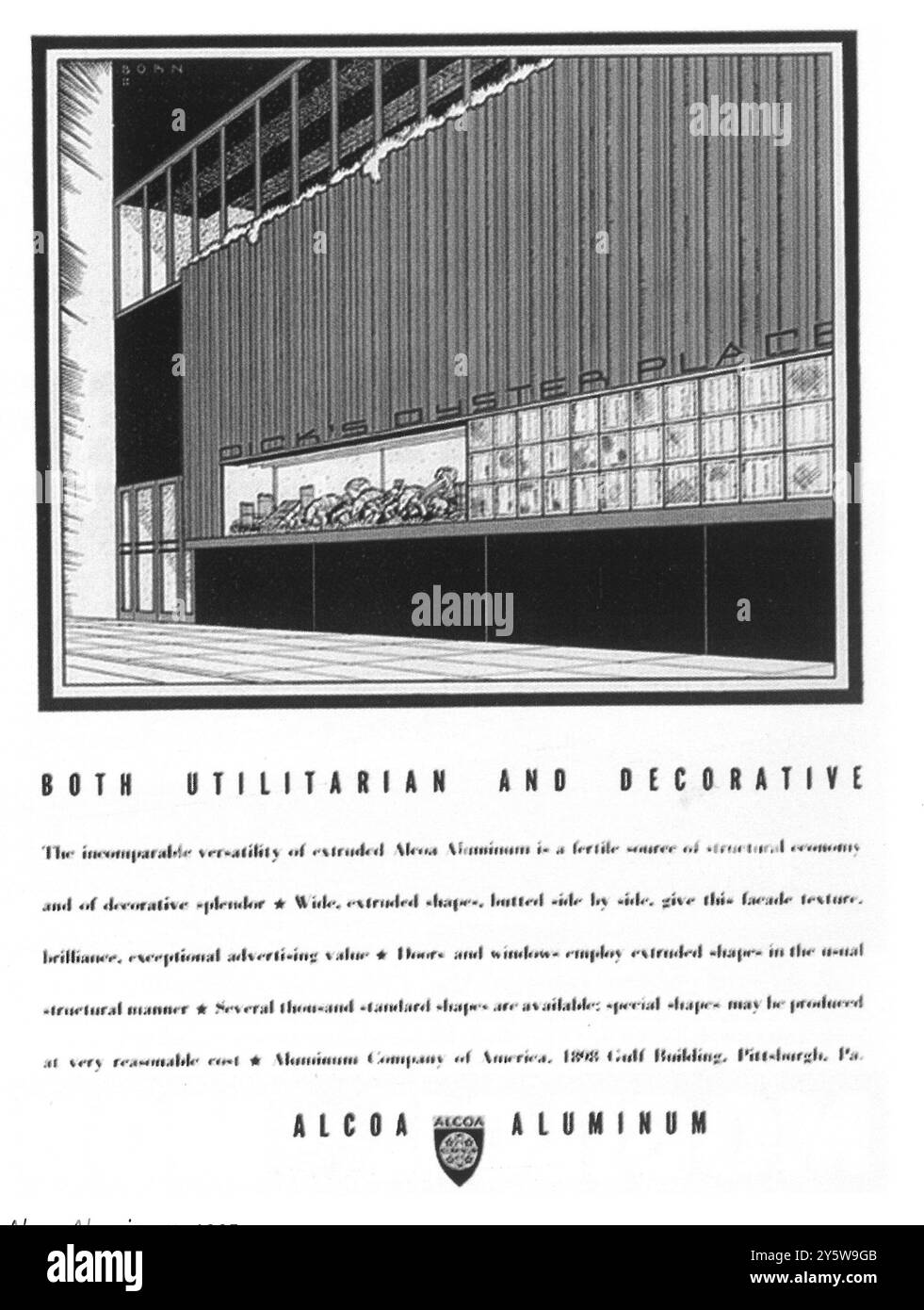 Alcoa aluminium magazine ad hi-res stock photography and images - Alamy