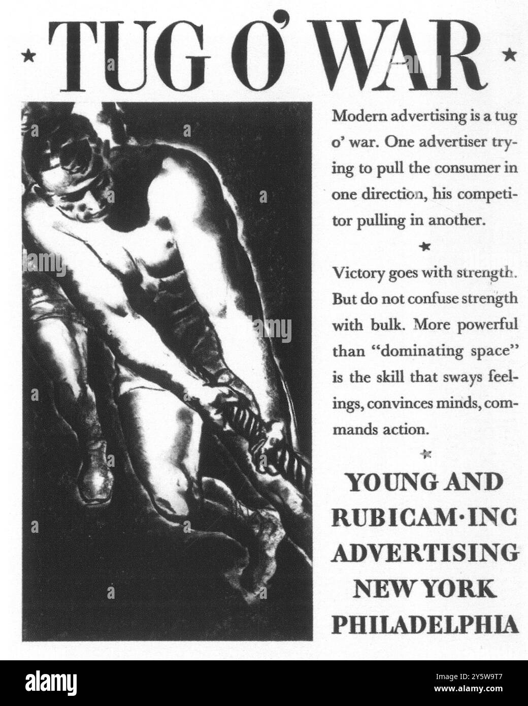 American war advertising Black and White Stock Photos & Images - Alamy